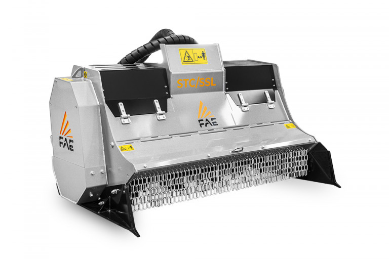 STC/SSL Stone crushers for skid steer loaders | FAE USA