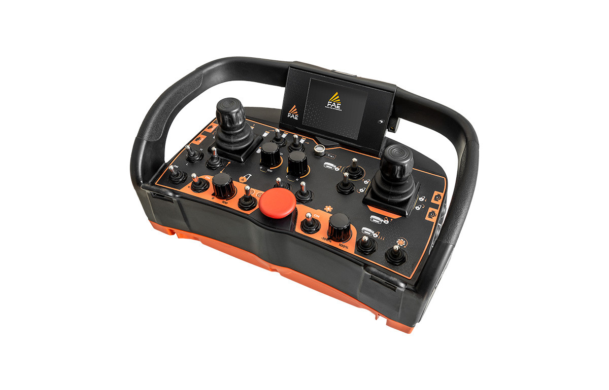 Compact, remote controlled tracked carrier RCU75 | FAE