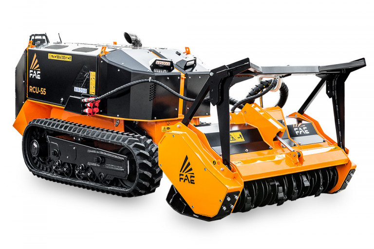 Il veicolo cingolato radiocomandato compatto RCU55 | FAE