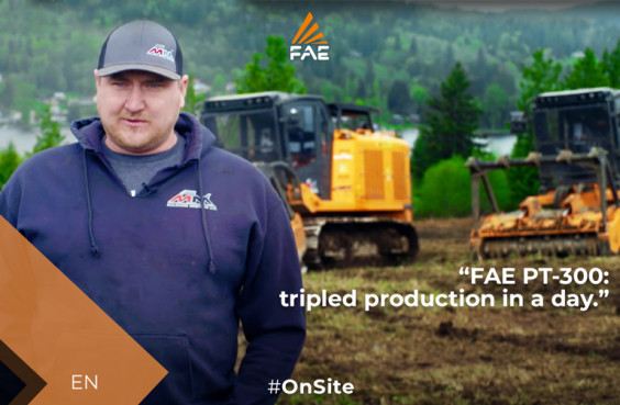 With Mulching Masters: Triple your productivity with the FAE PT-300 ...