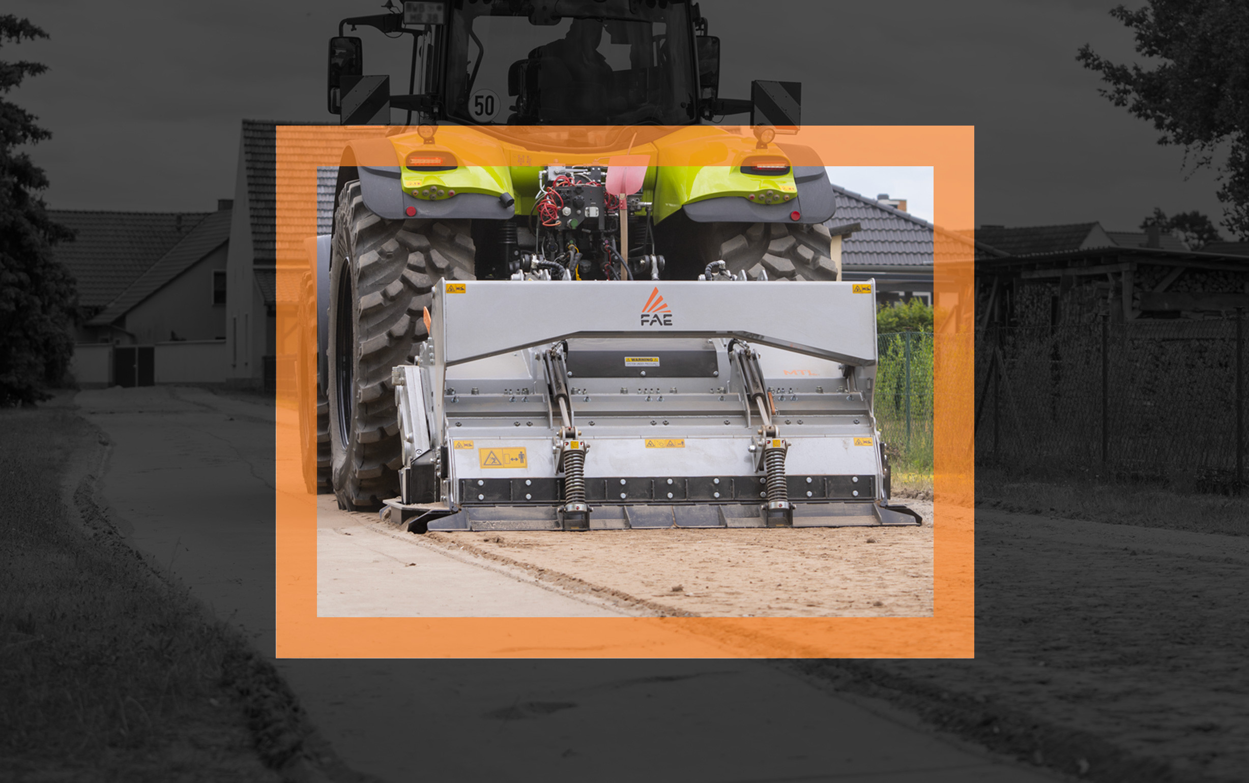 The MTL multitask head now available for tractors up to 300 hp | FAE S.p.A.