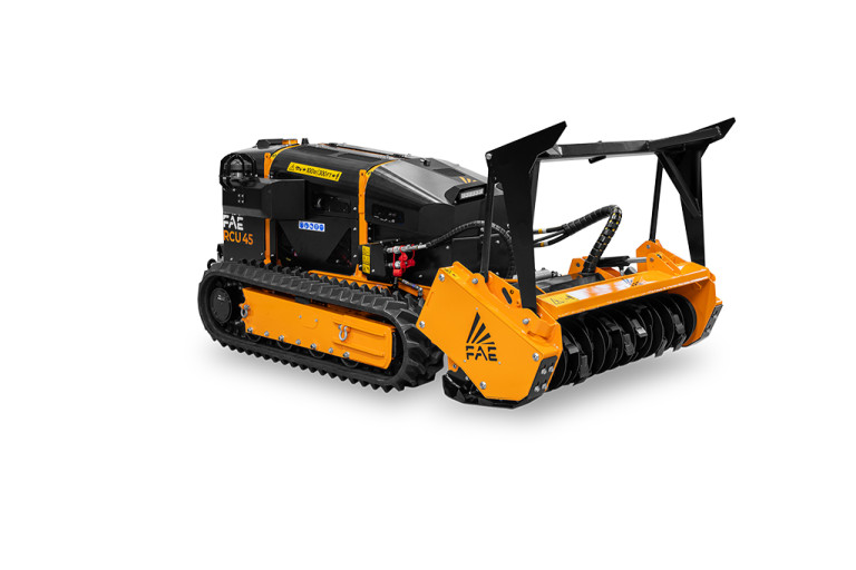 The ultra-compact remote-controlled tracked carrier RCU45 | FAE